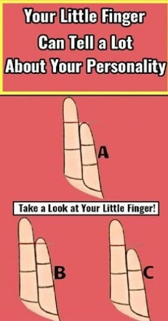 Take A Quick Look At Your Little Finger And See Which Of The ...