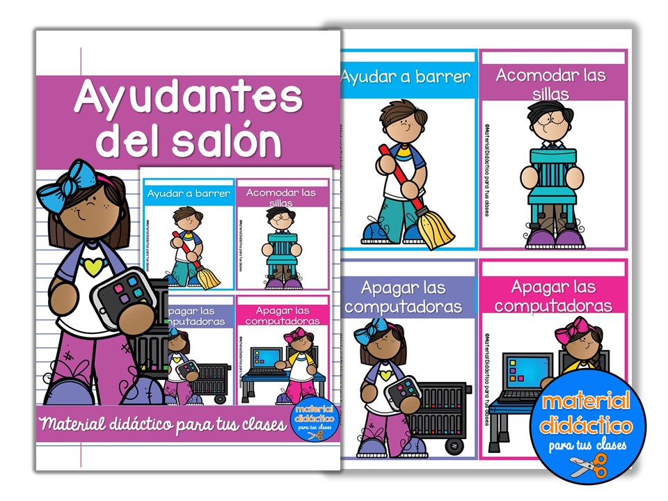 Ayudantes del salón - Material Didactico para tus clases