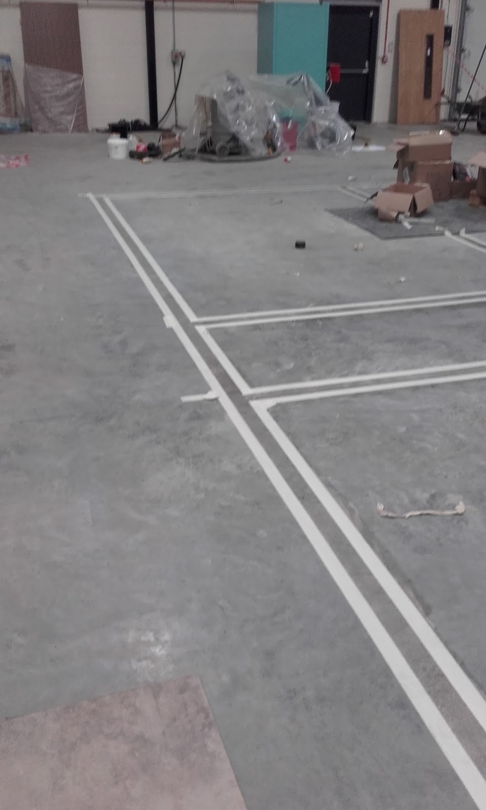 Floor Painters Ltd: Warehouse Demarcation Lines