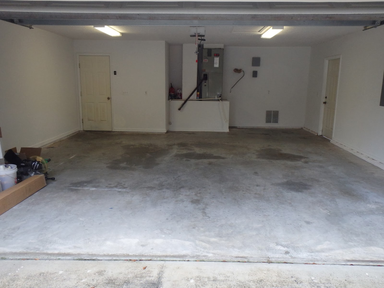 Legacy Industrial's Blog Site: Polyaspartic One Day Garage Floor with ...