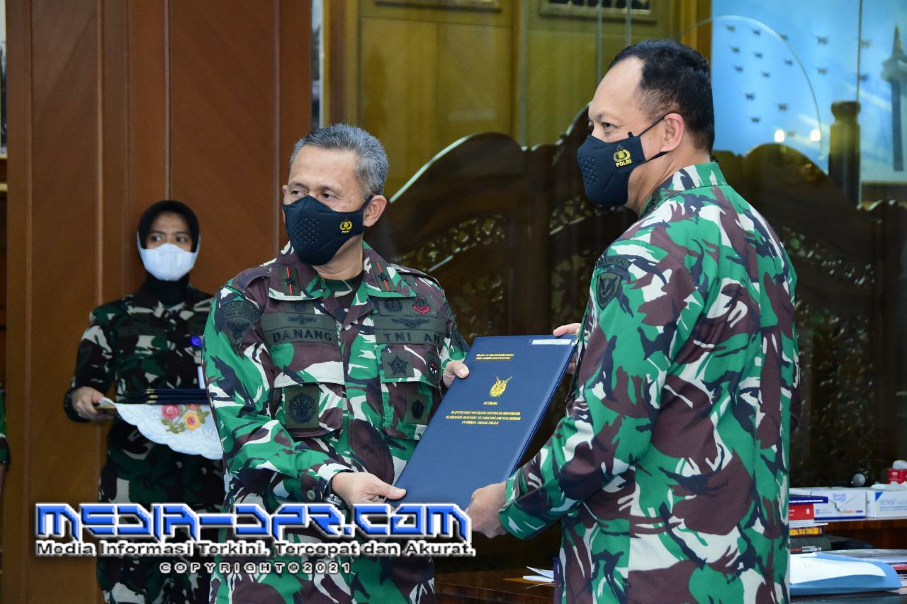 Kasau Terima Laporan Kenaikan Pangkat Pati TNI AU, Dua Marsda dan Tujuh ...