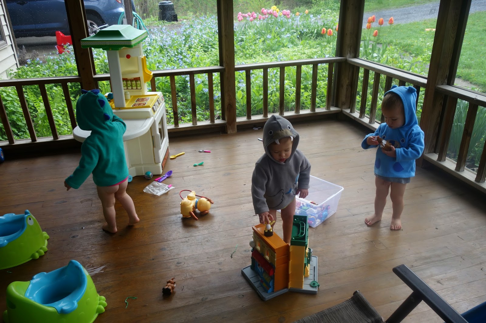 The Triple(t) Threat: Testing the waters with potty training