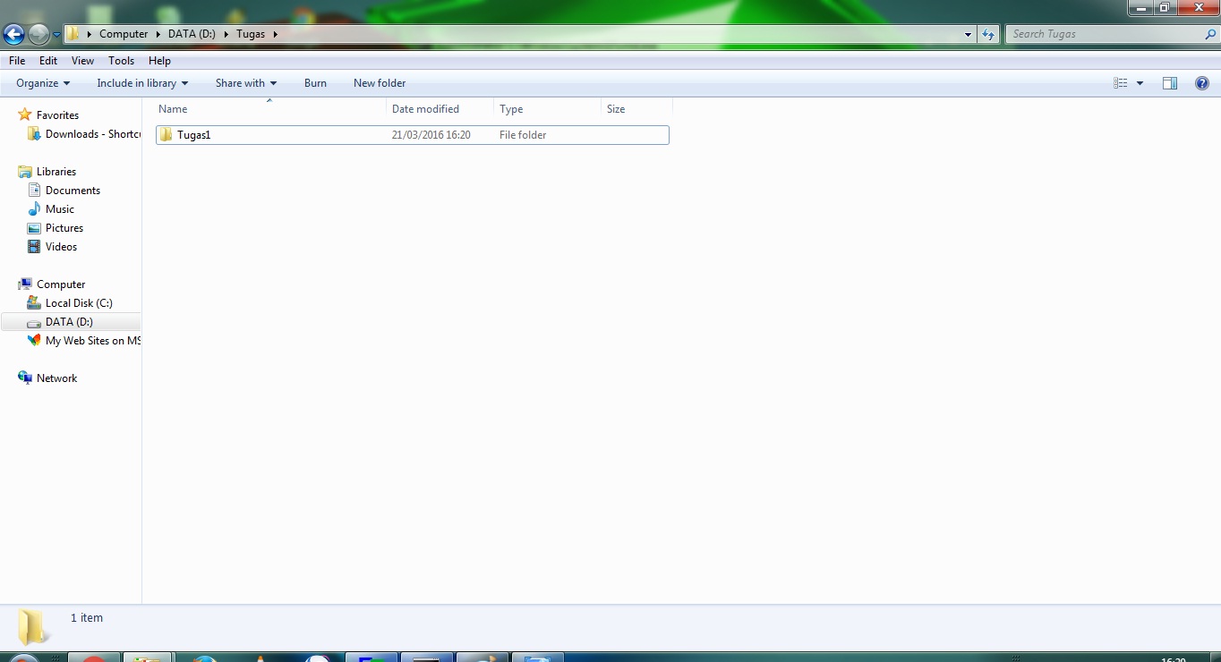 Create Folder With DOS (Disk Operation System) | Wahyu