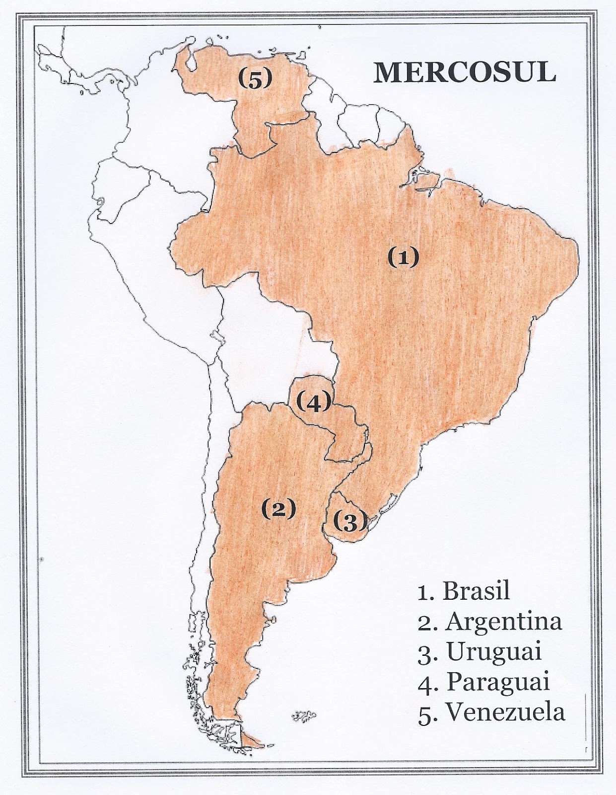 GEOGRAFIA EM FOCO: A entrada da Venezuela no Mercosul
