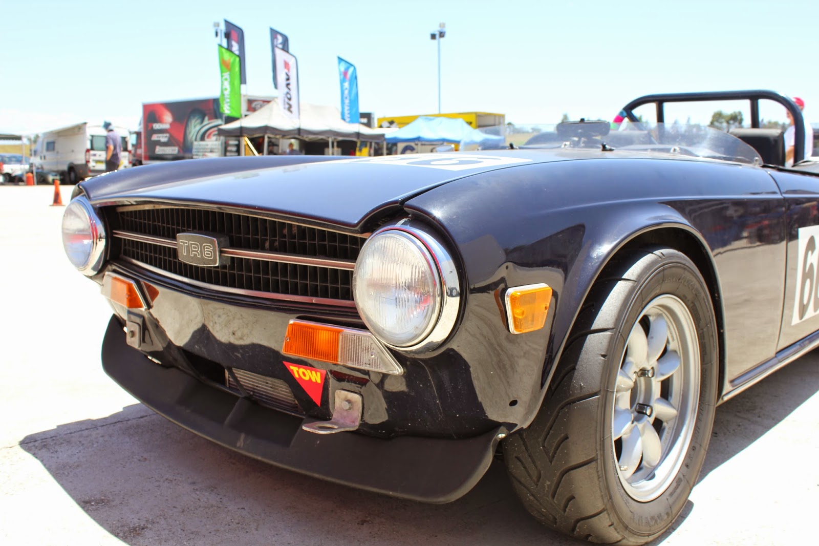 Aussie Old Parked Cars: 1972 Triumph TR6 Race Car