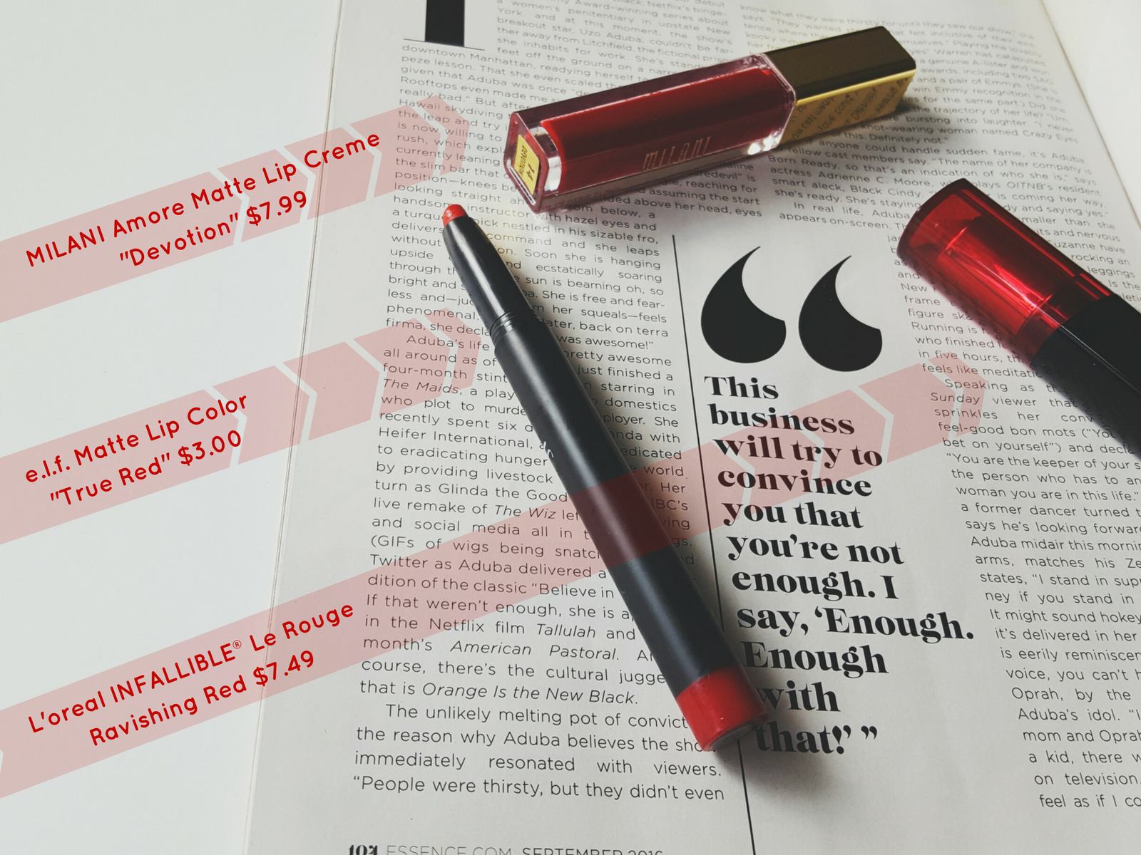 Beauty | Reds - Lippie of the Month