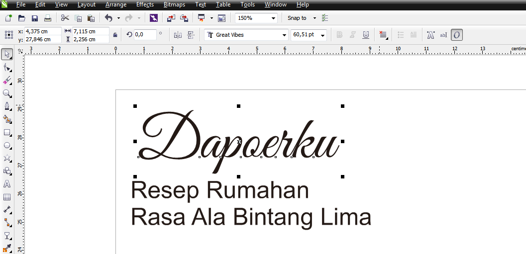 Desain Logo Makanan Simple