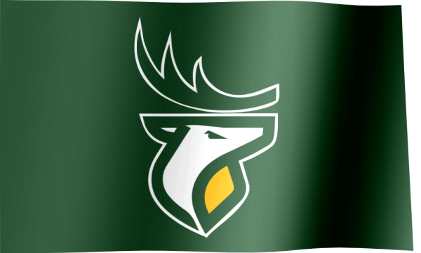 Edmonton Elks Fan Flag (GIF) - All Waving Flags