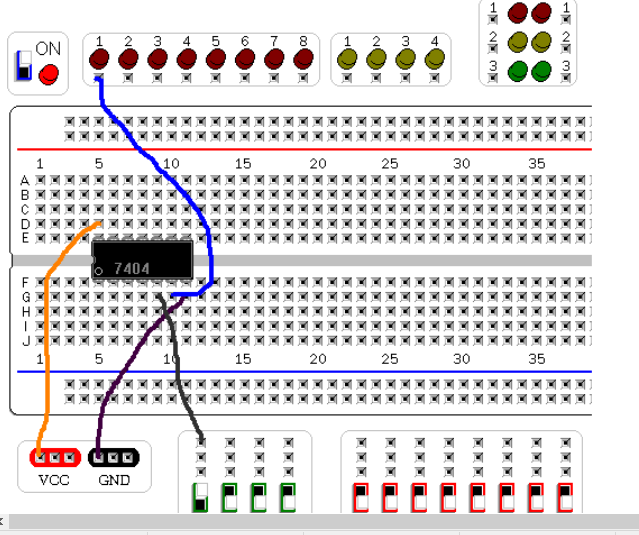 Arquitectura Computacional: Compuerta Logica NOT
