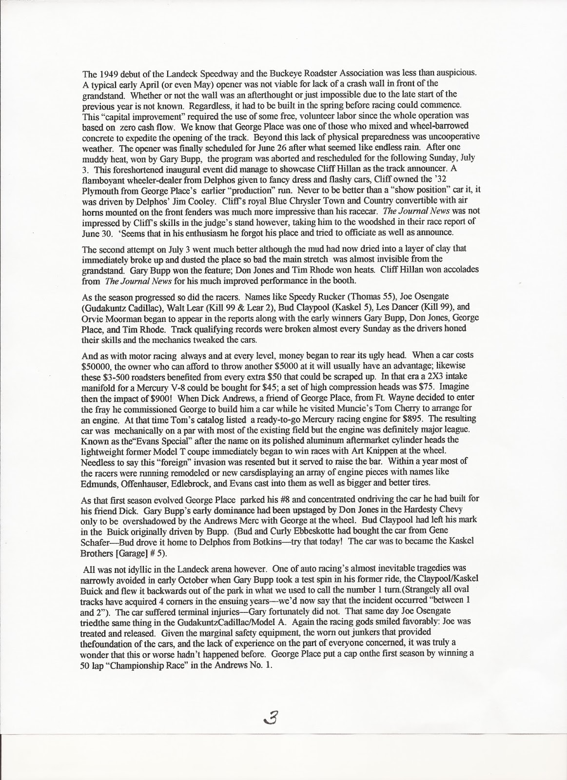 The Checkered Past - The journal of U.S. auto racing history: January 2016