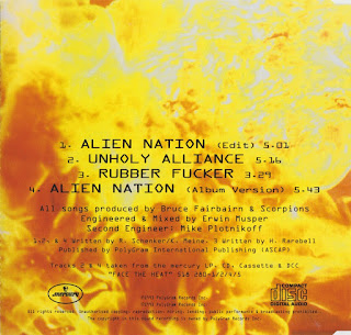 Cries from the Quiet World: Scorpions "Alien Nation (Single & Video)"