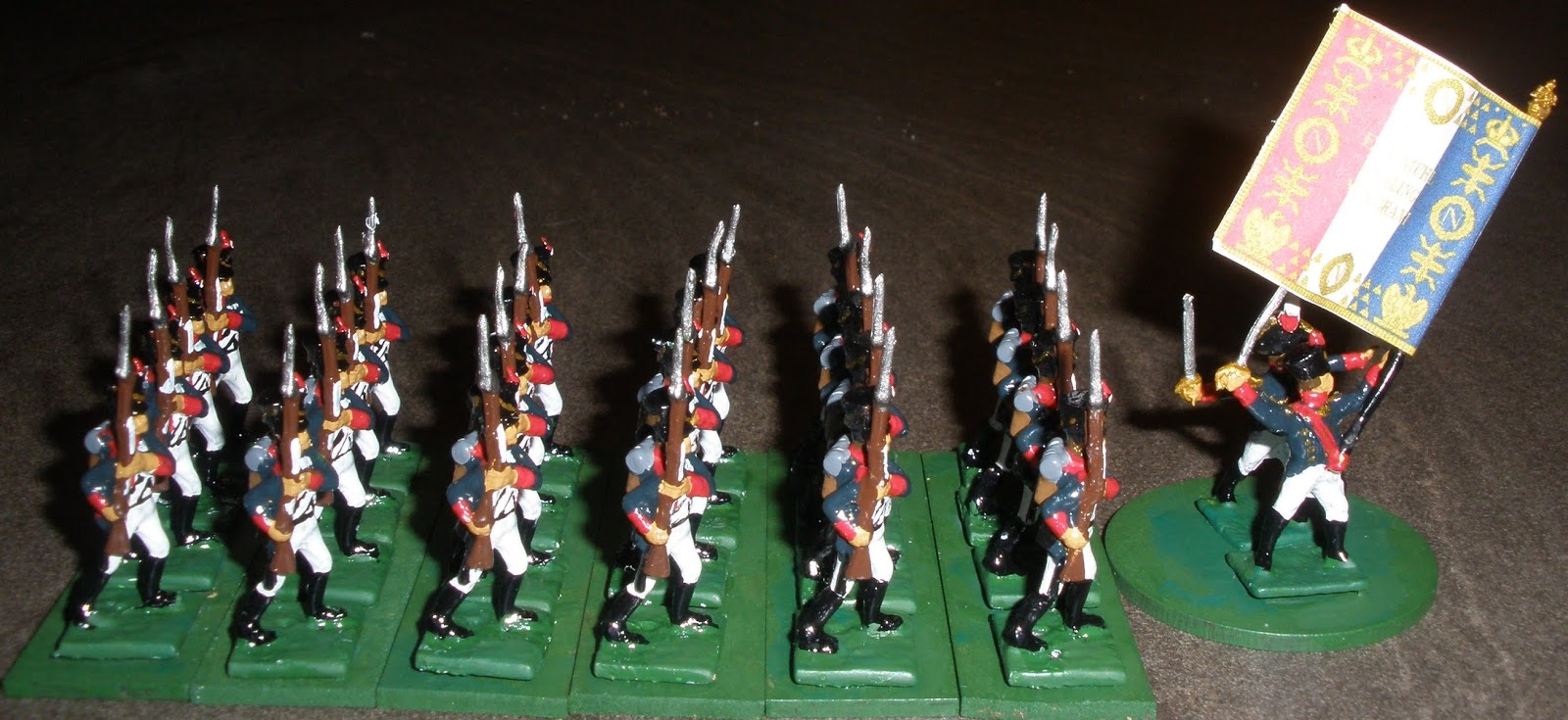 The Eastern Garrison: The first French Napoleonic infantry regiment is ...