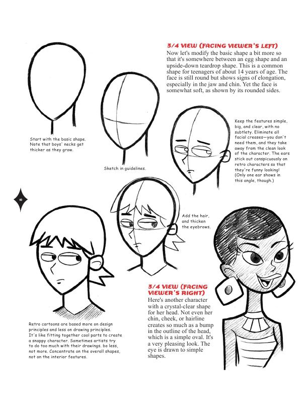 como desenhar cartoon estilo retrô how to draw new retro style - Arte ...