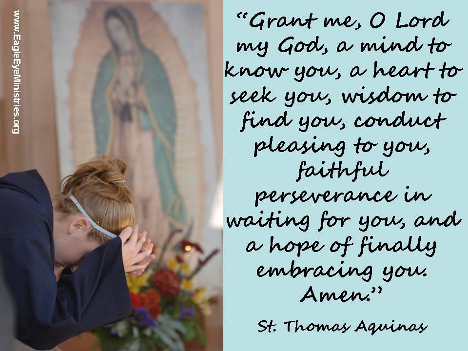 Roadmap of the Catholic Faith: 498. Prayers reach all of God’s creation.