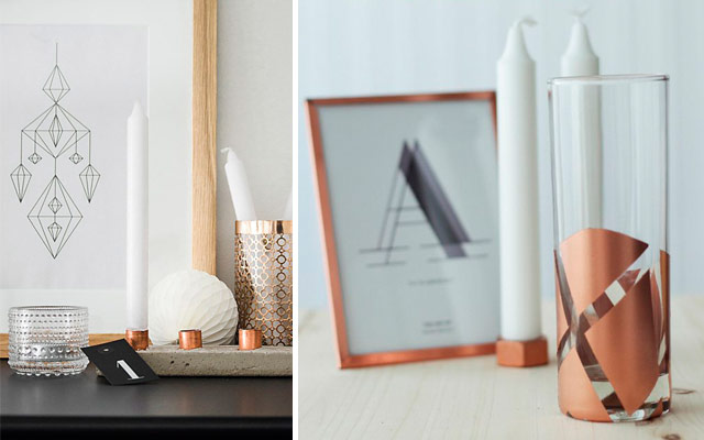 Marzua: El color metalizado en decoración