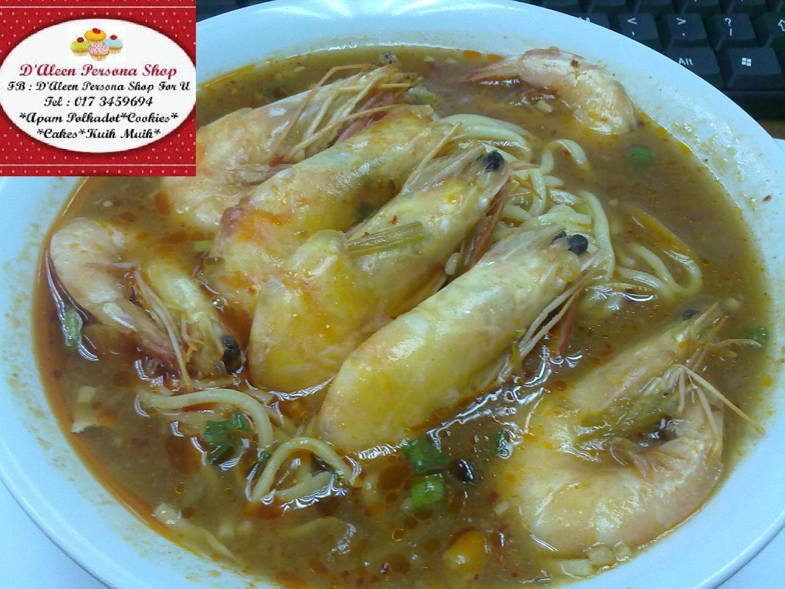 Dapur Chomey Aleen Aireish: MEE UDANG TRIPLE XL