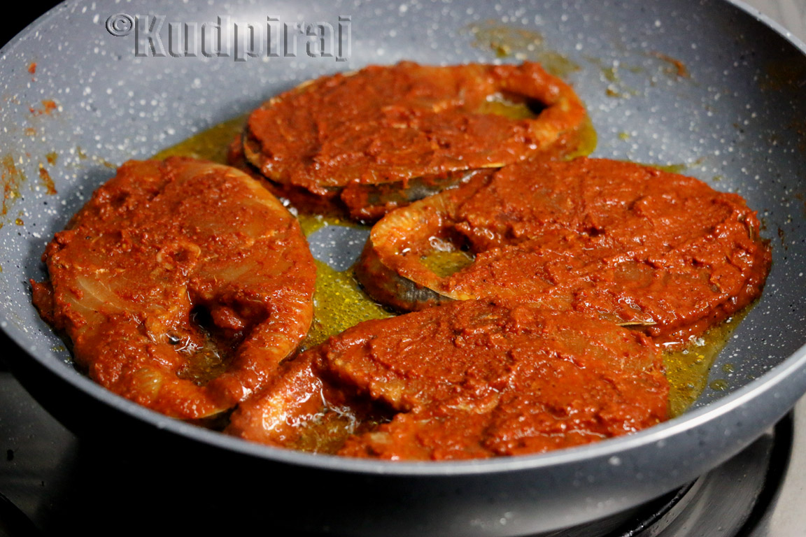 Kudpiraj's Garam Tawa: Anjal Fish Tawa Masala Fried