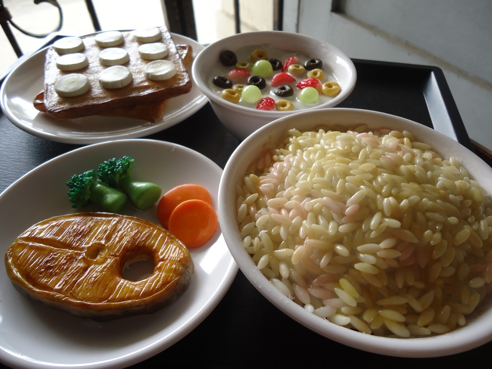 Kin's Miniature Workshop Handmade Clay Food by Kin Quek. Have Fun With ...