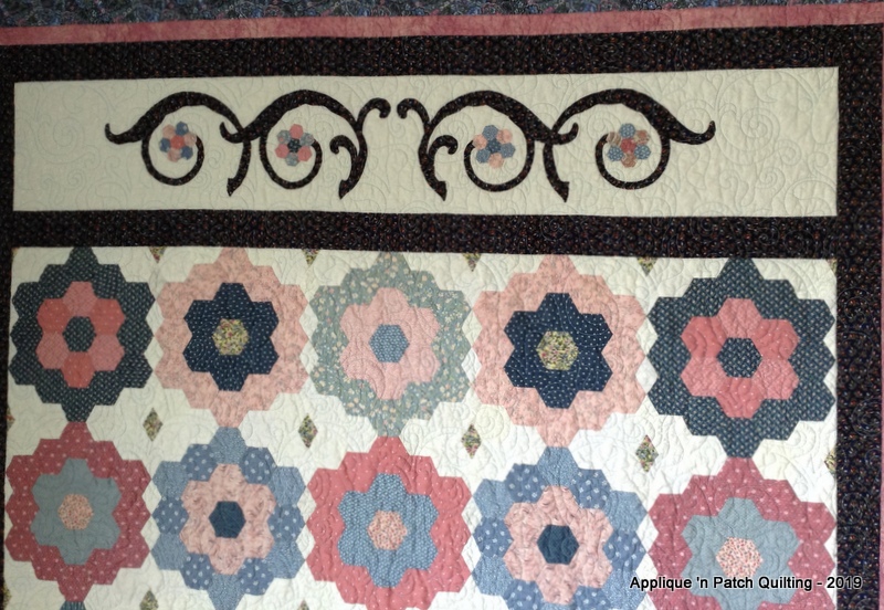 Applique 'n Patch Quilting: Border flowers