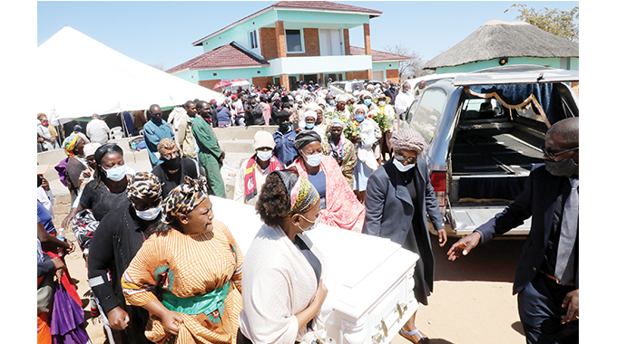NewsdzeZimbabwe: EMOTIONAL SEND OFF FOR MURDERED MANGWE COUPLE