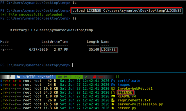 HTTP-revshell: controla el equipo de la víctima a través de un canal ...