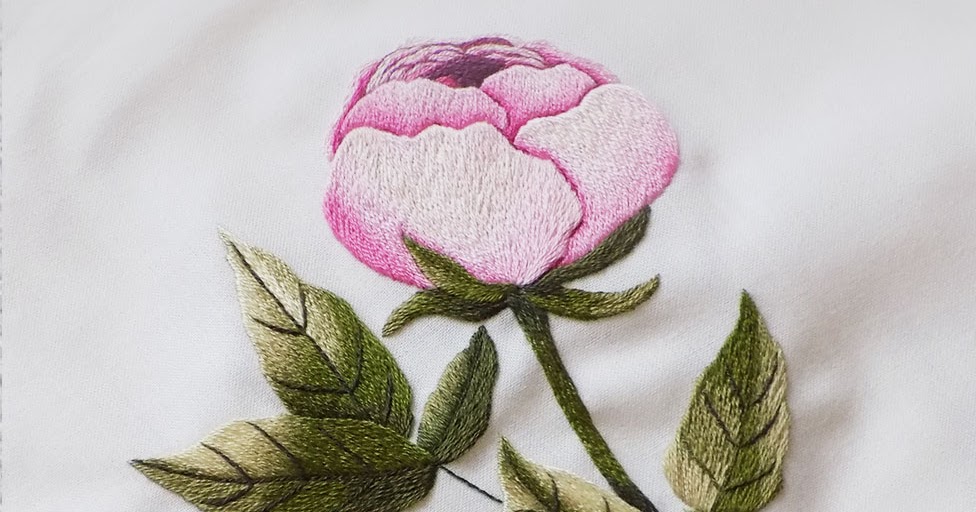 Needlepainting for beginners: final project - Stitch Floral