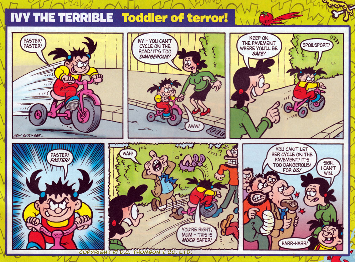 Lew Stringer Comics: Ivy the Terrible (Beano, 2014)