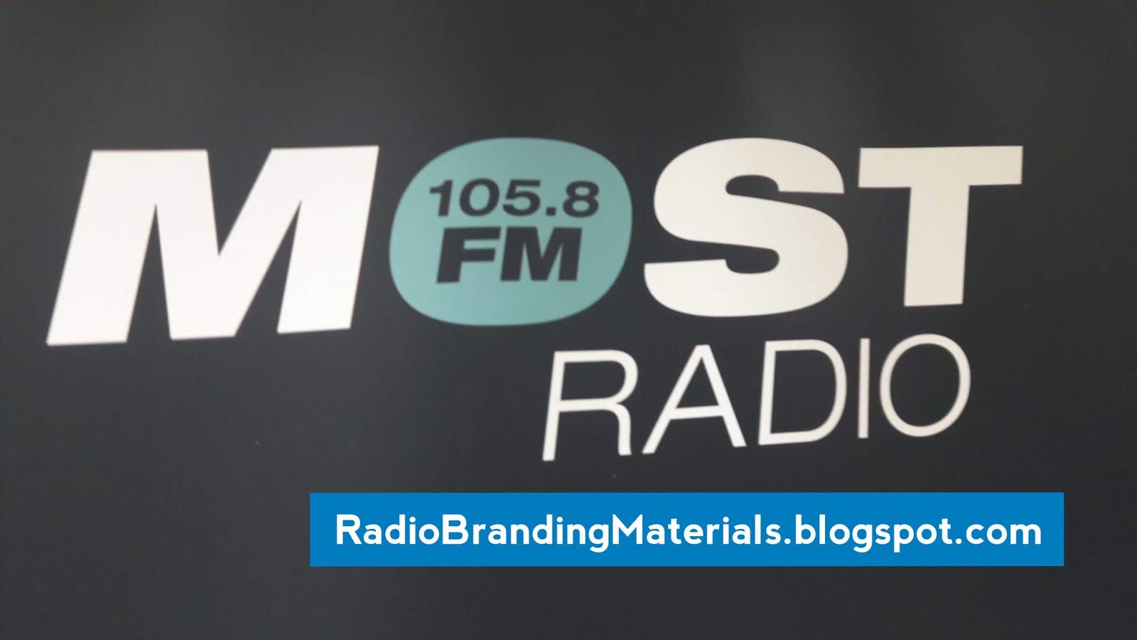 Radio Branding Materials: Standing Banner | Most Radio 105.8 FM Jakarta ...