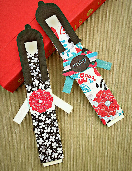 Crafts I Love: Japanese Kimono Doll Bookmarks