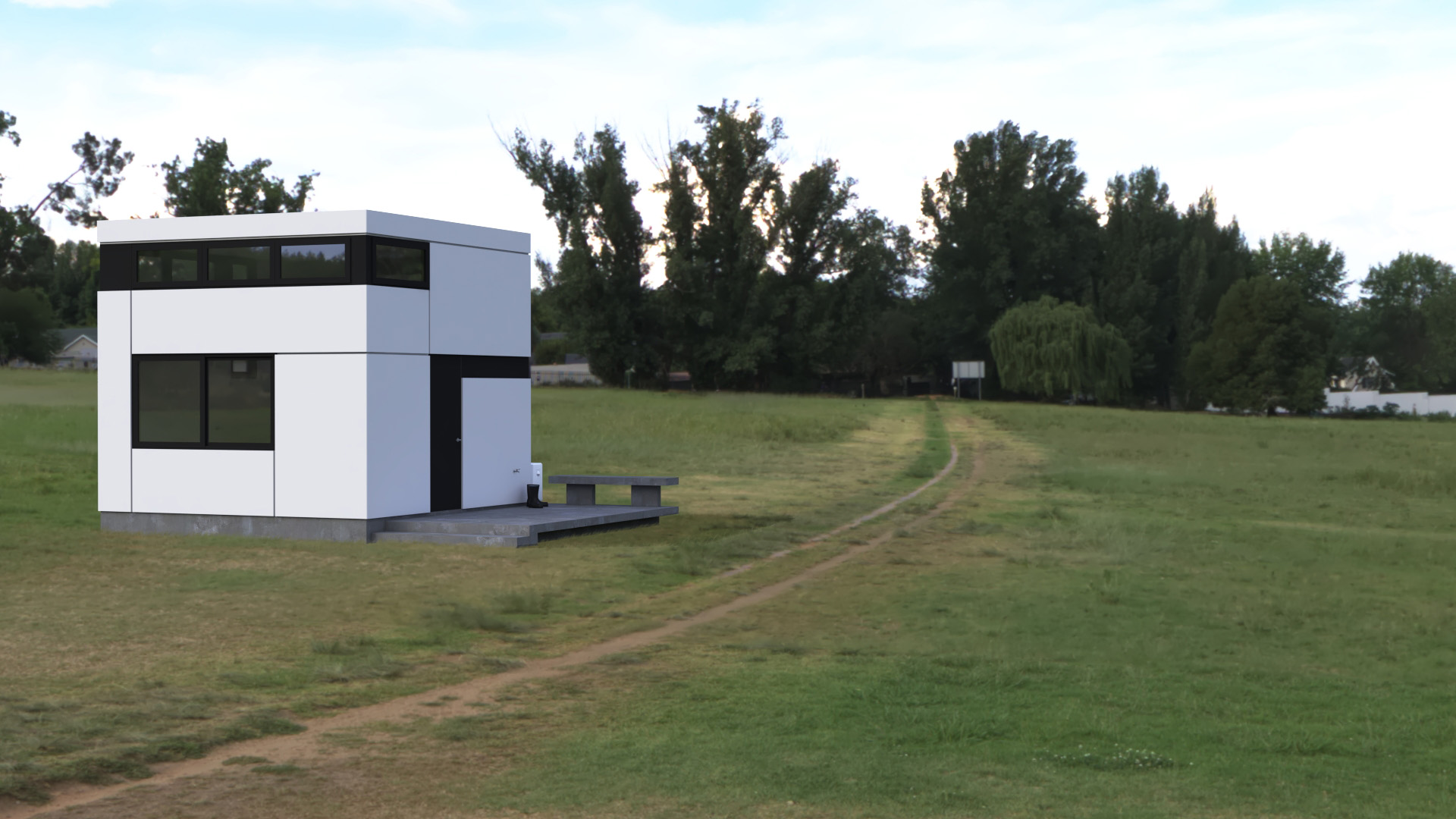 Art and Architecture: 4³ - Tiny Farm Staff House