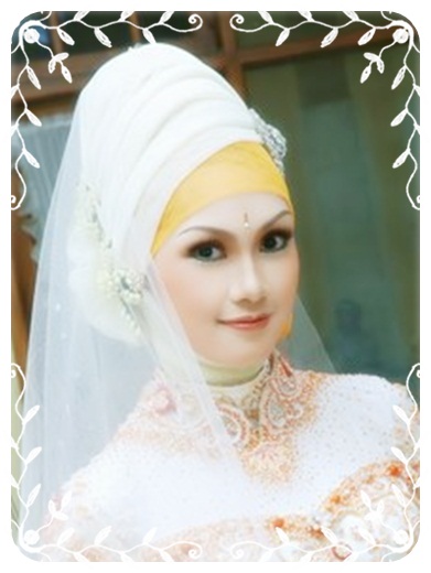 [Gambar] model jilbab pengantin muslim modern terbaru