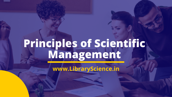 Define Scientific Management & Its Elements (POSDCORB) in Library