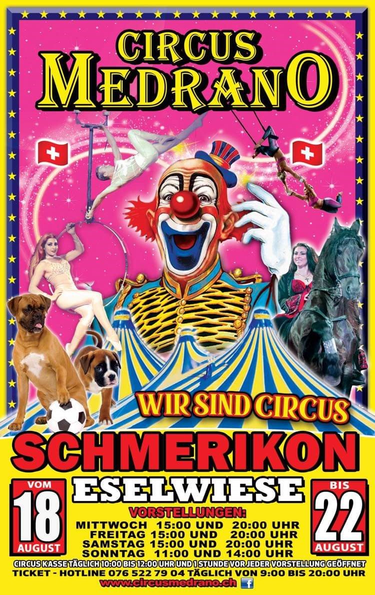 CIRCUS MEDRANO (CH): Le prossime città | SCXS