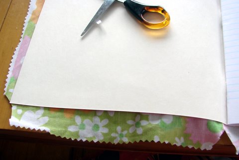 Cotton Kiwi: Back to School: Fabric covered exercise book tutorial
