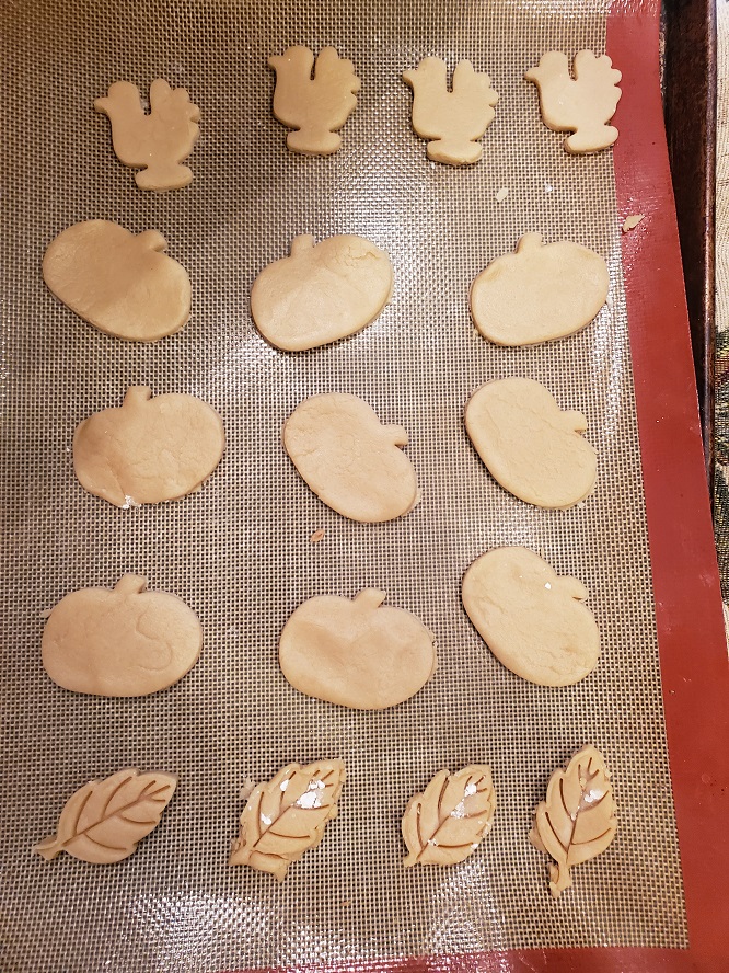 Thanksgiving Shortbread Turkey Cutout Cookies | What's Cookin' Italian ...