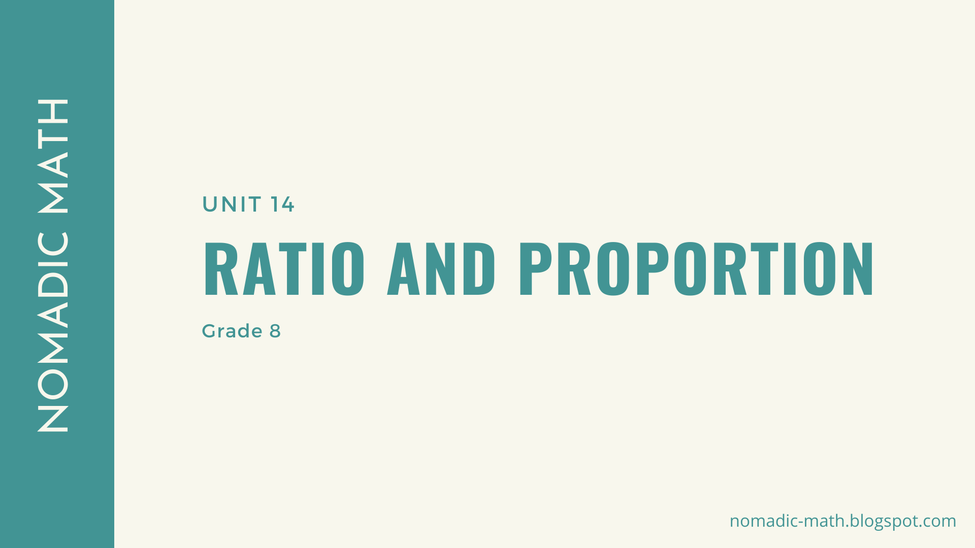 Grade 8 Ratio and Proportion Mathematics Cambridge [PDF]
