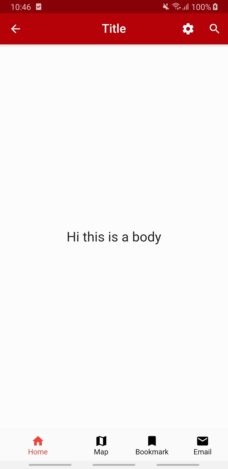 How To Implement Toolbar And Bottom Navigation In Flutter ~ Quick Solution With Full Code In