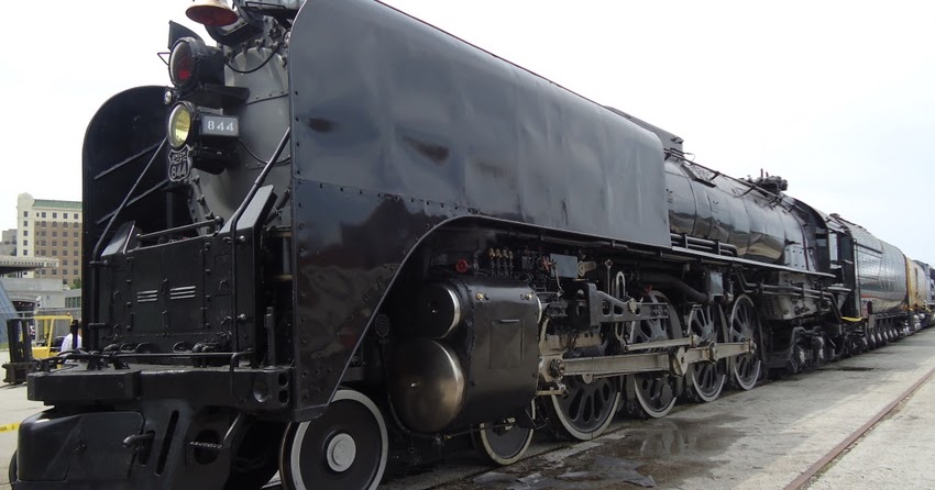HOVER MOTOR COMPANY: Union Pacific Living Legend 844 steam locomotive ...