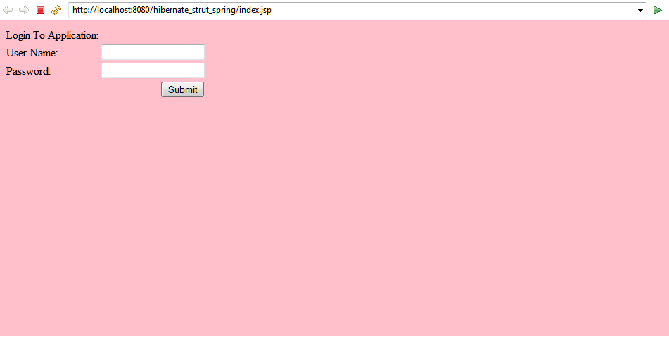 Code Beginners: Struts Spring Hibernate Integration Code Beginners: Struts Spring Hibernate Integration