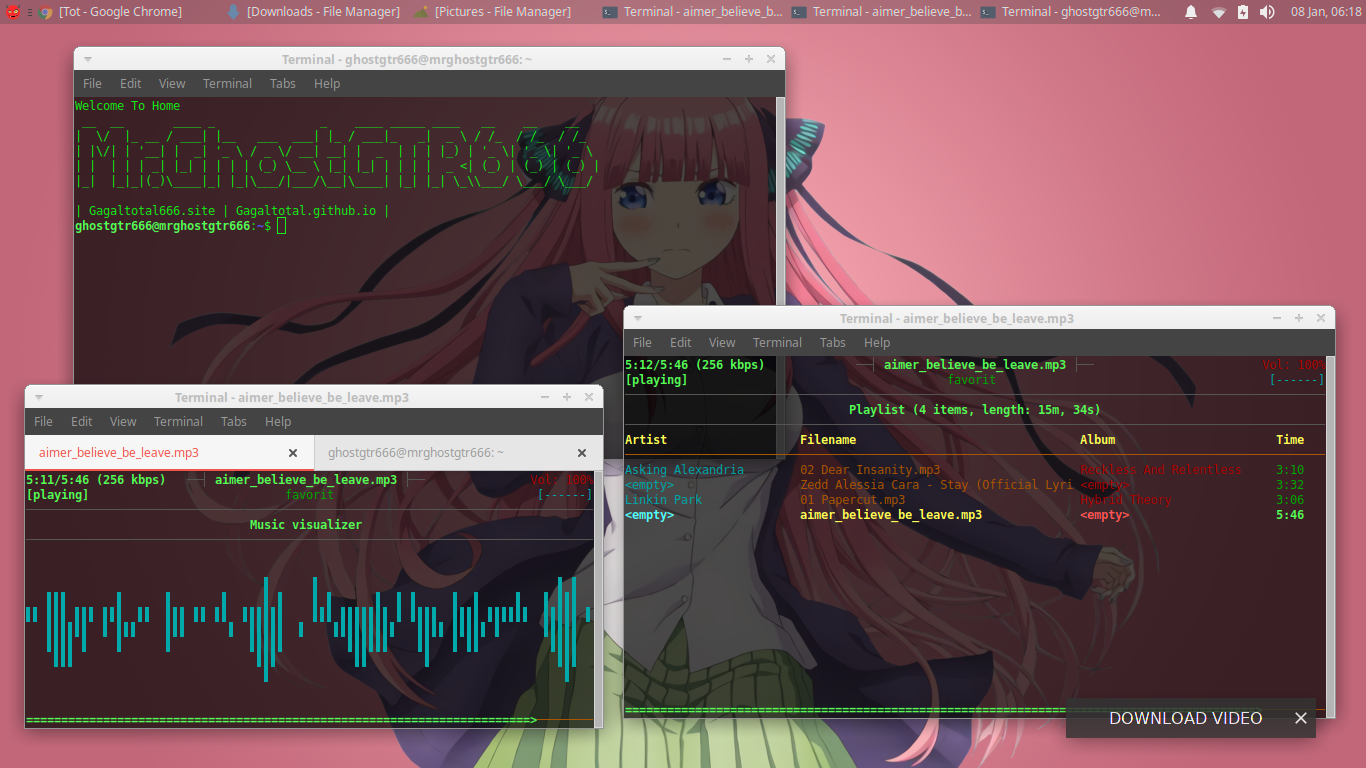 Install dan Konfigurasi MPD, NCMPCPP Media Player Music di BackBox GNU ...