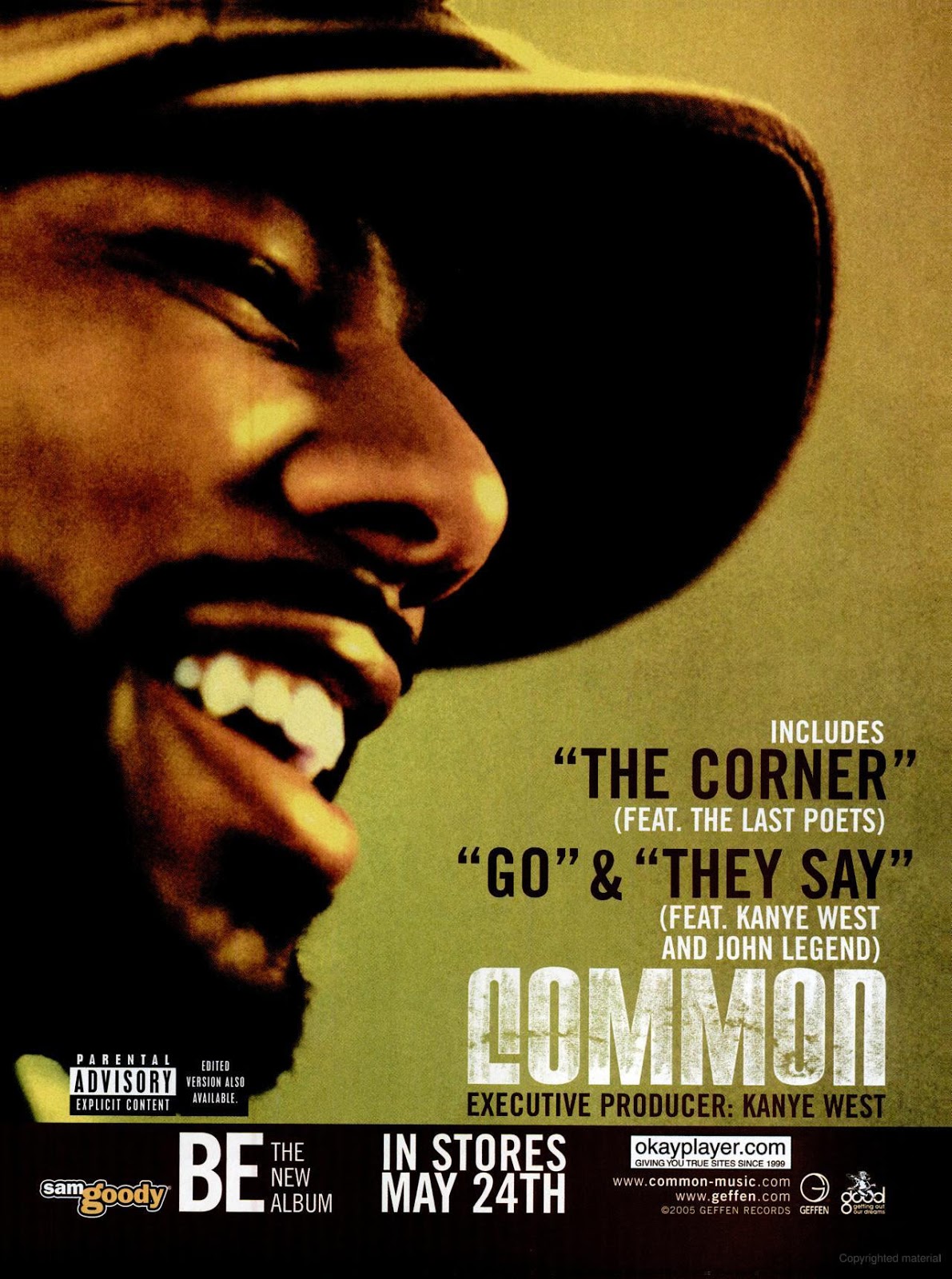 DatHipHopLife: Common - Be Poster