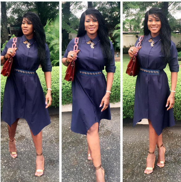 Stephanie Linus Stuns In Blue Dress | tsbnews.com Stephanie Linus Stuns In Blue Dress | tsbnews.com