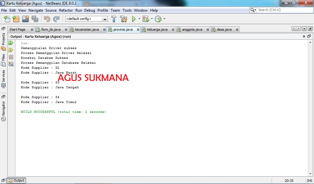 Tutorial Membuat Form And Database Kartu Keluarga Di Java Netbeans