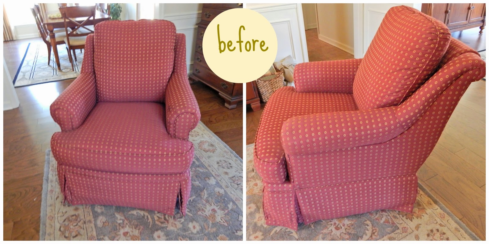 Pam Morris Sews: Linen Club Chair