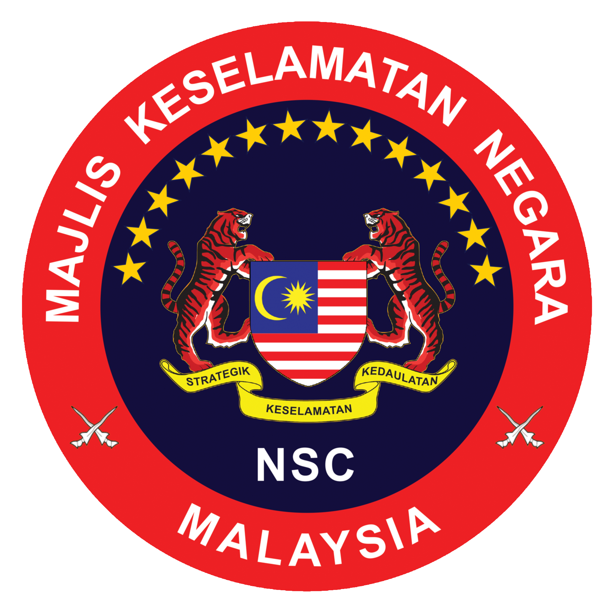 Logo Majlis Keselamatan Negara - MKN Malaysia
