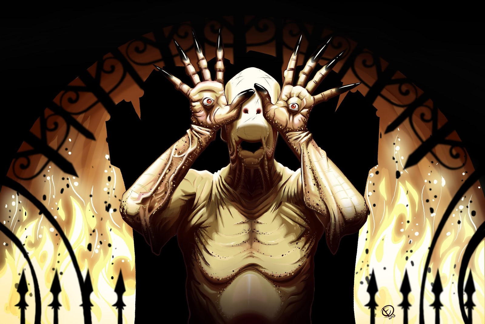 The Art of Dan Elder: Pale Man