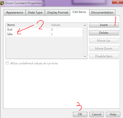 Labview Enum+Case Structure(條件架構) - 真相傑森