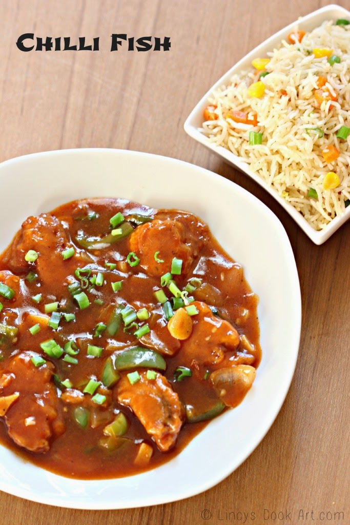 Chilli Fish ~ Lincy's Cook Art