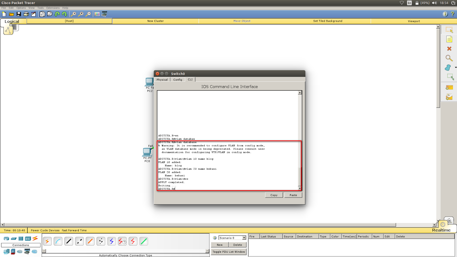 Cara Membuat Vlan Menggunakan Cisco Switch
