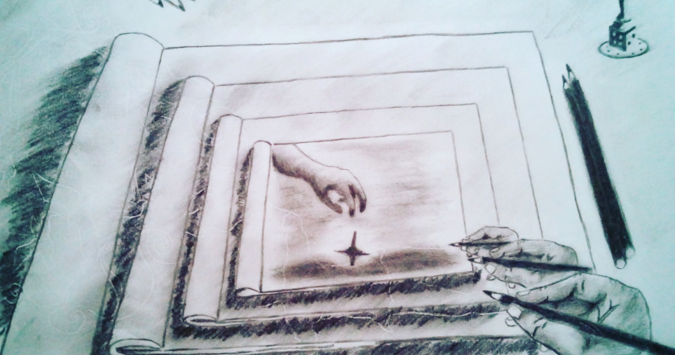 Vivid Imaginations (Sketch Art): Artist Version of Inception
